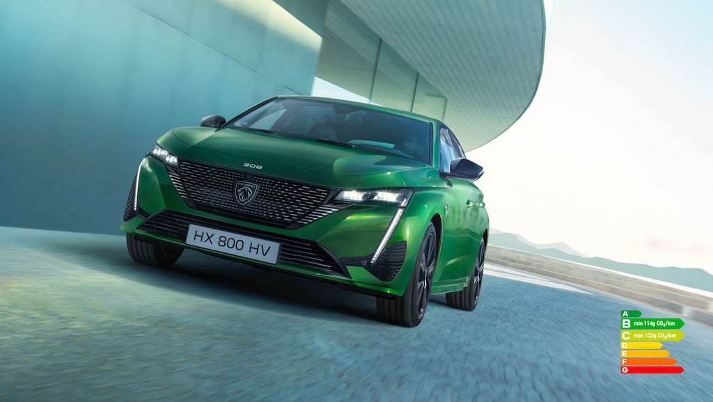 Peugeot 308 HYBRID & 308: plug-in hybrid hatchback | Peugeot Ireland
