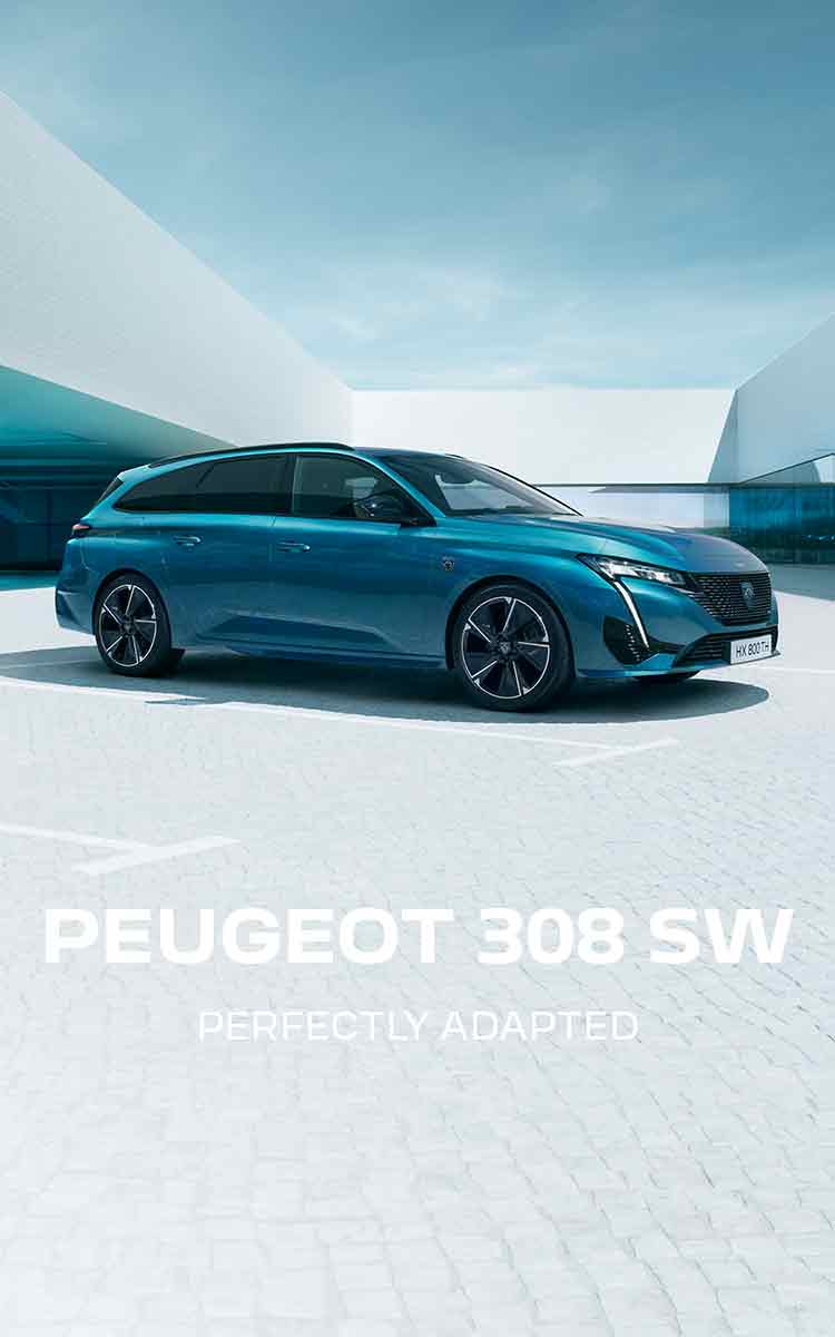 Peugeot 308 SW 100% Electric is here