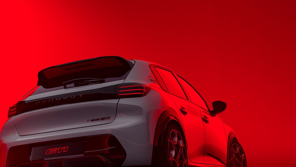 The New Peugeot E-208 GTi