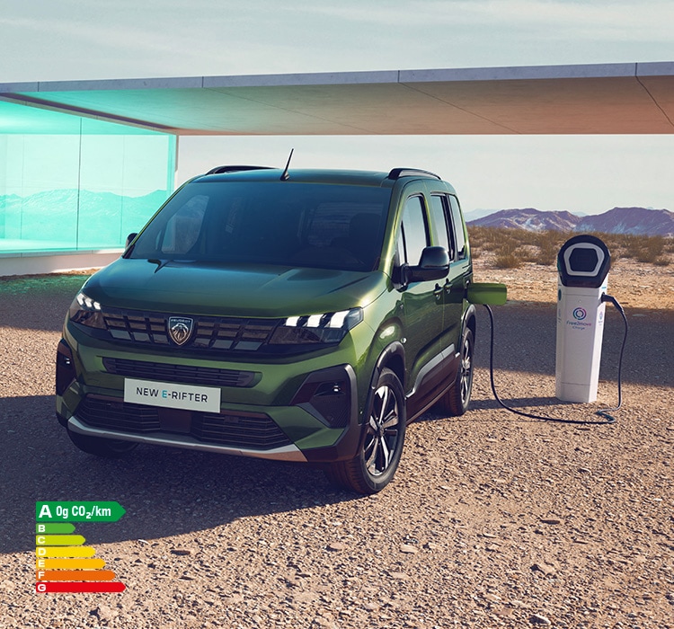 New PEUGEOT E-RIFTER | the 100% electric multipurpose leisure vehicle